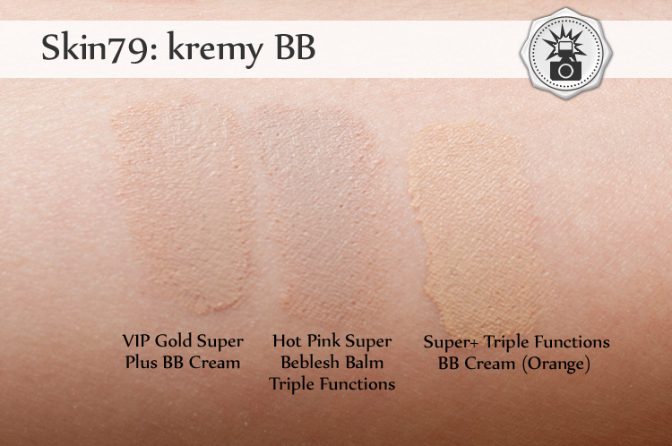 Skin79 kremy BB: Gold Super Plus, Hot Pink Super i BB Triple Function ...