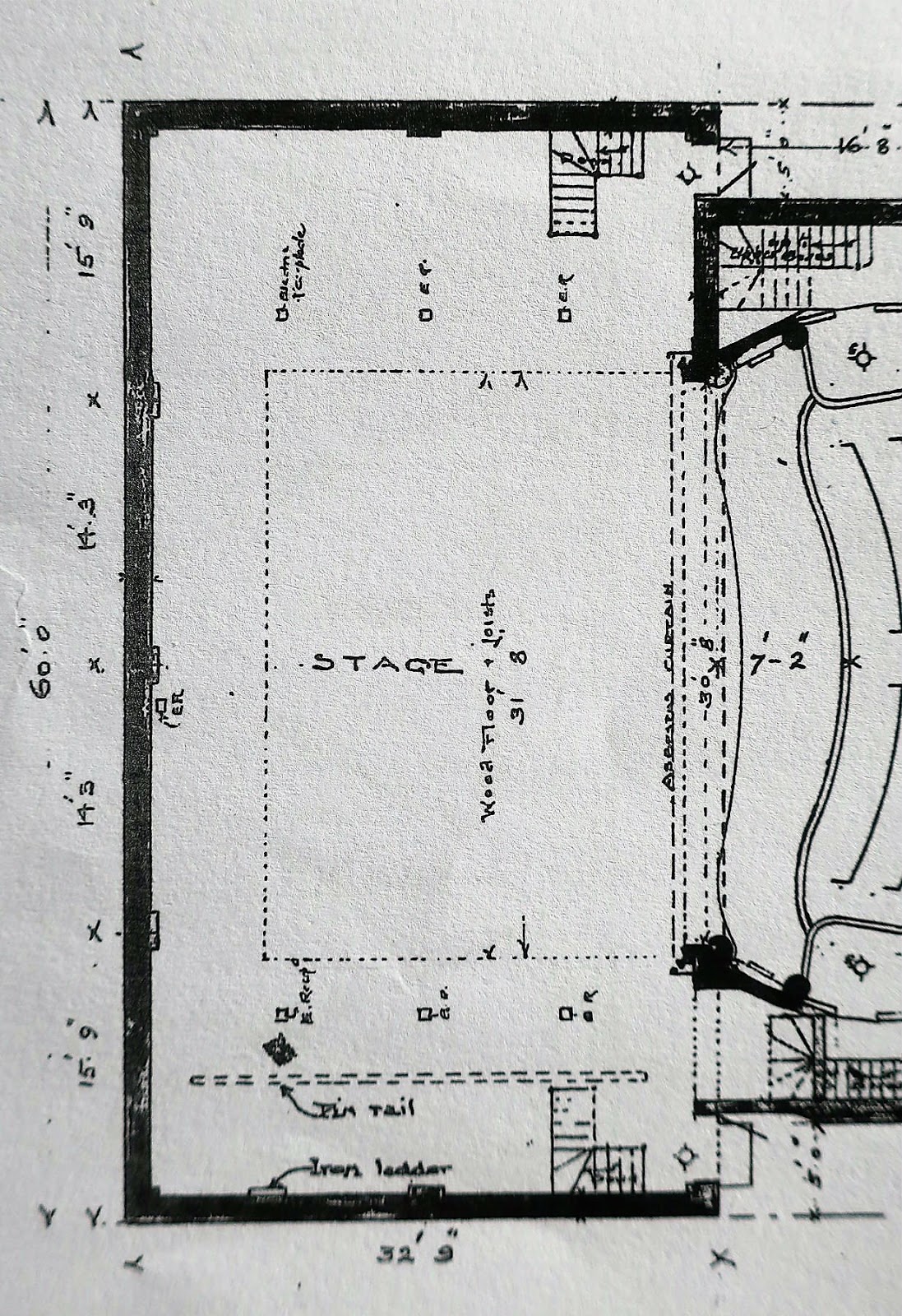 Proscenium Theatre Floor Plan