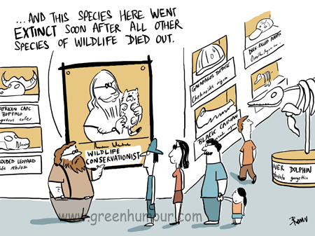 Green Humour: Extinction Extended