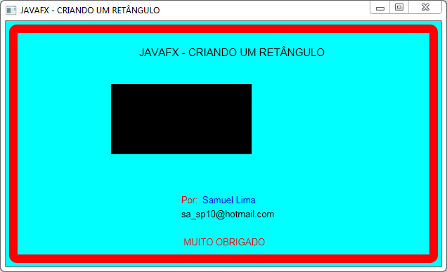 Samuel Lima Programador C C Java Javafx Criando Um Retângulo