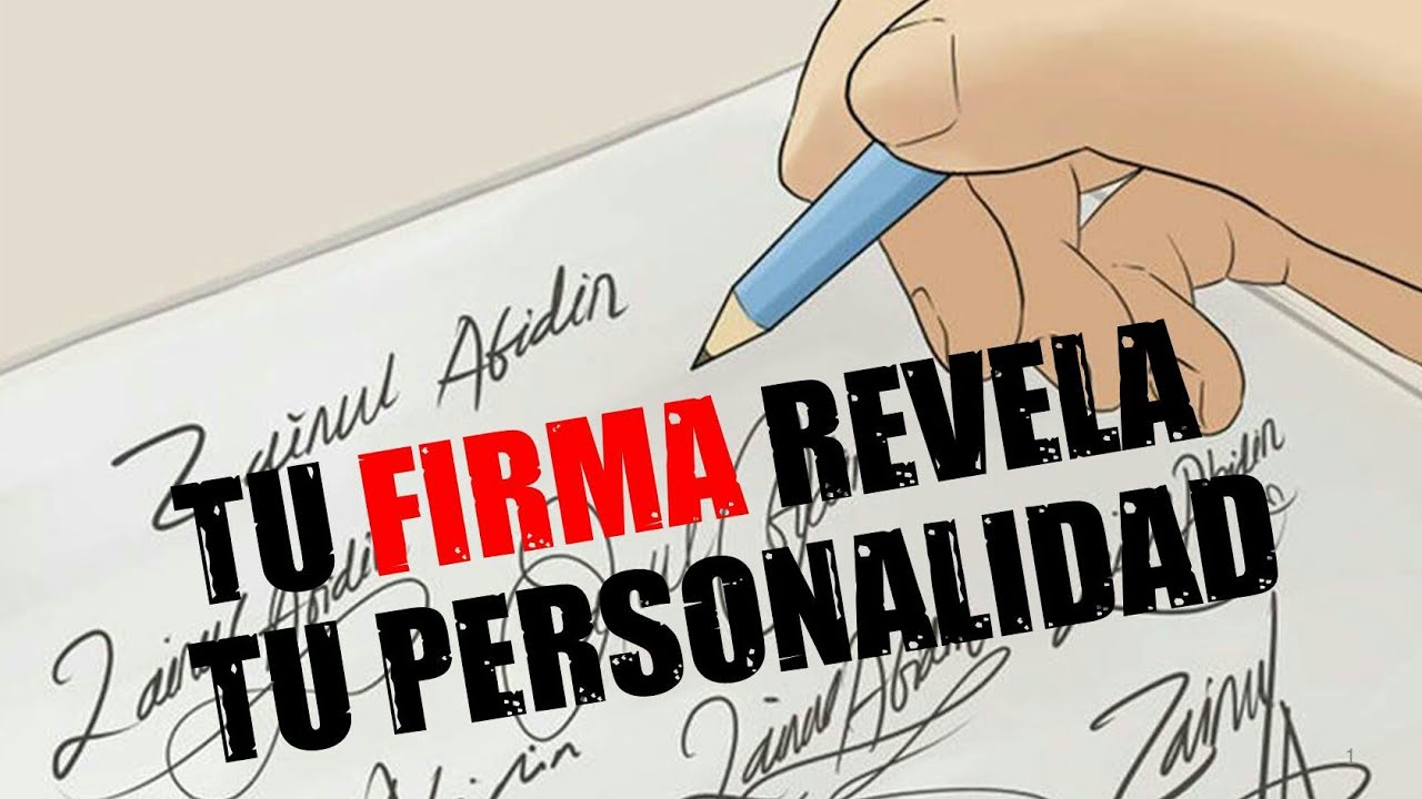 Dime Como Es Tu Firma Y Te Diré Quien Eres El Go Go Viral