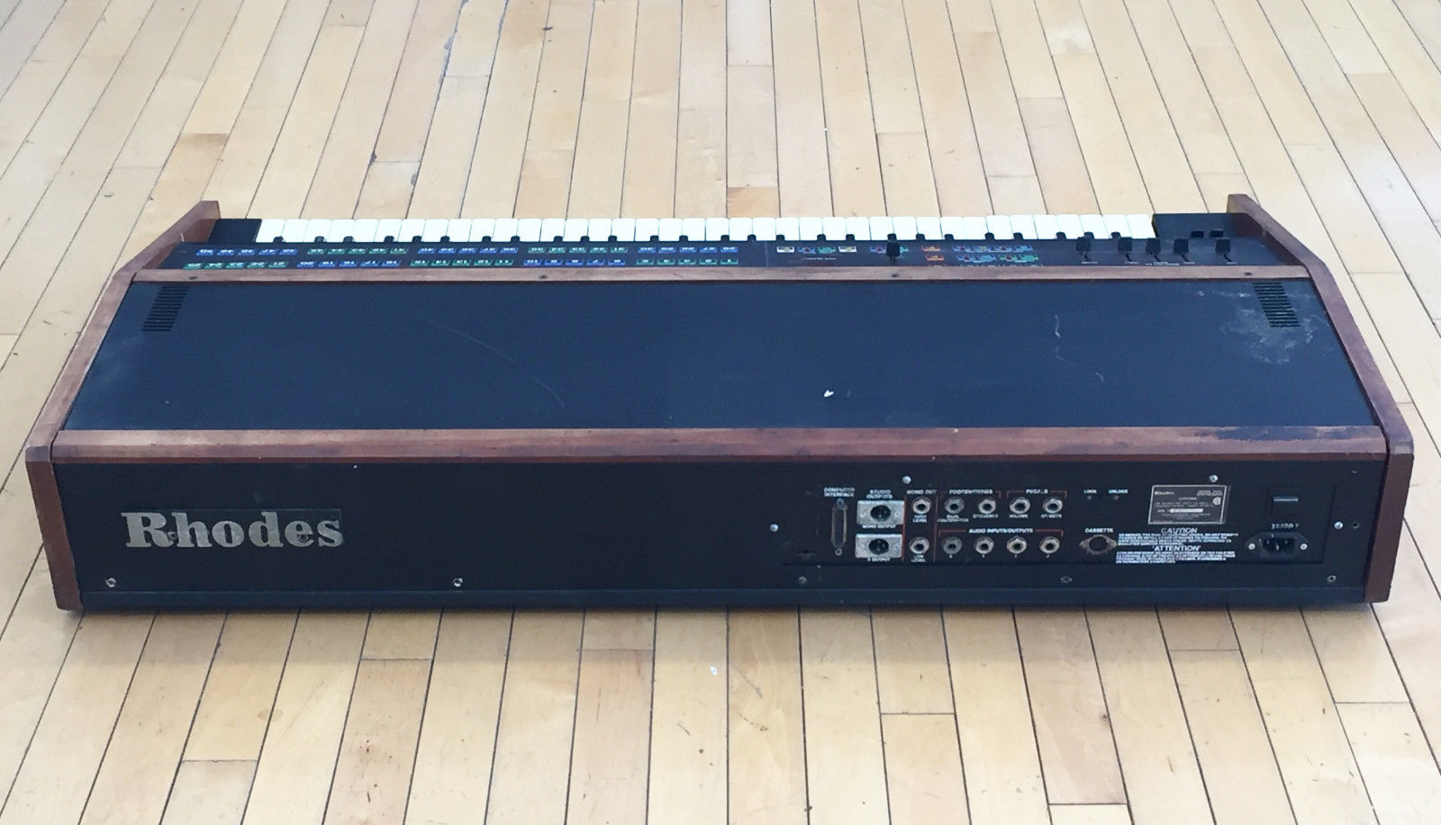 MATRIXSYNTH: 1982 RHODES CHROMA ANALOG SYNTHESIZER SN 30176