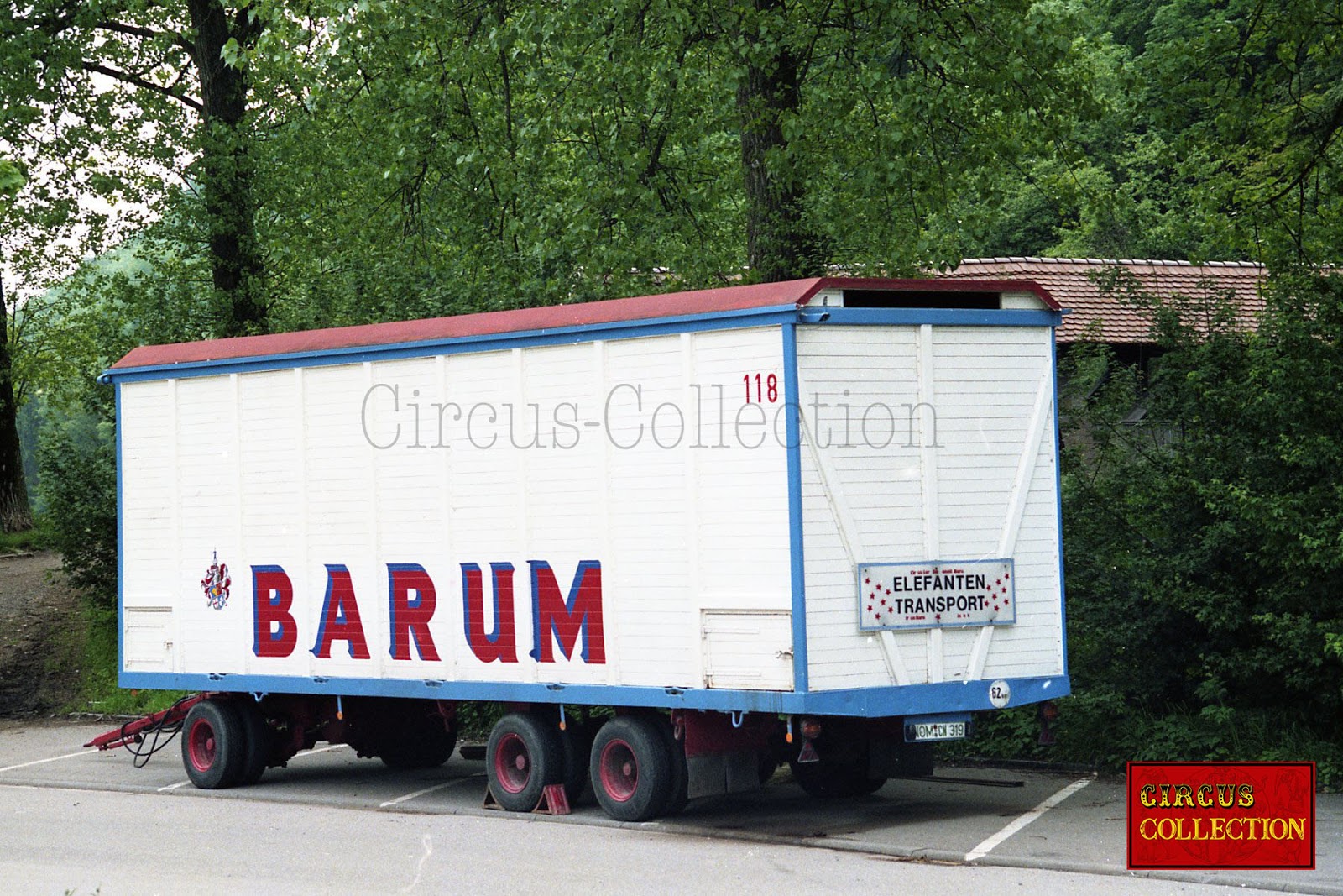 Circus -Collection: Circus Barum de Gerd Siemoneit 1991, les installations