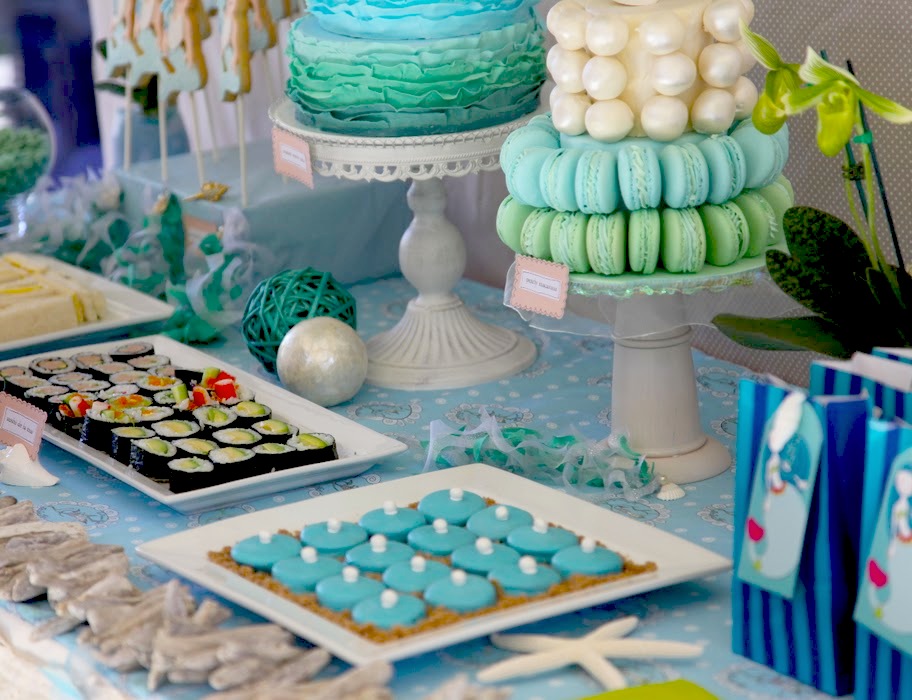 Kara's Party Ideas Mermaid Themed Birthday Party! | Kara's Party Ideas