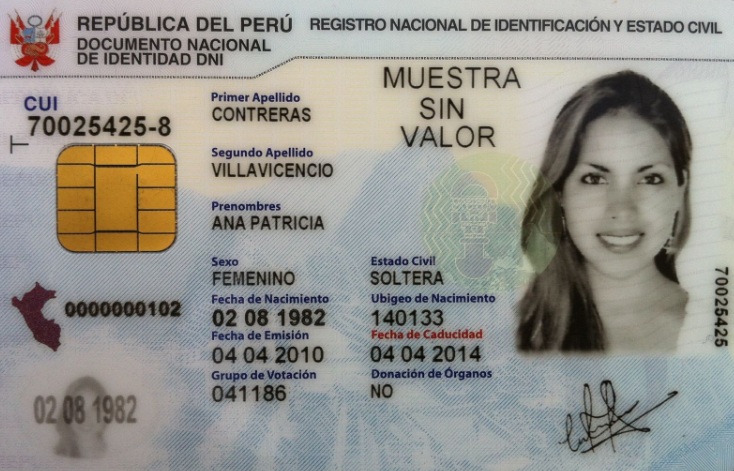 RENIEC presenta el nuevo DNI electrónico que se podrá tramitar en ...