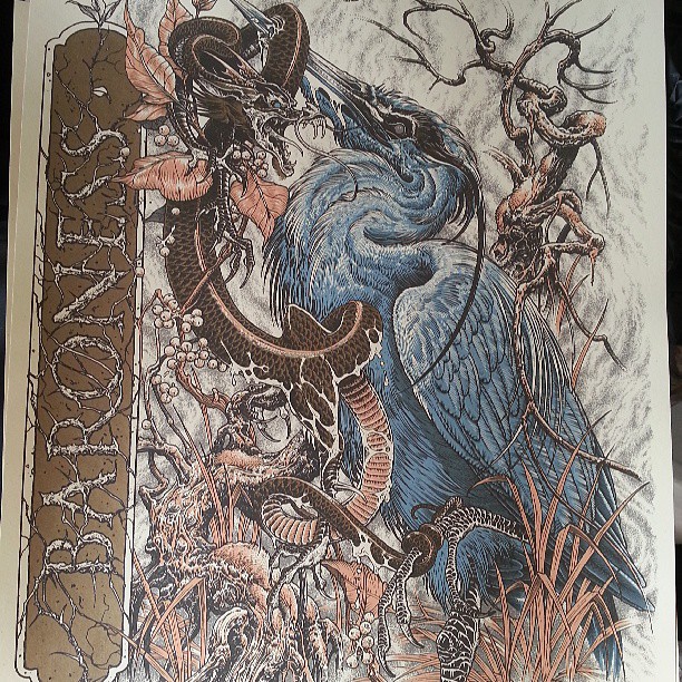 INSIDE THE ROCK POSTER FRAME BLOG: Baroness Brandon Holt Tour Poster 4 ...