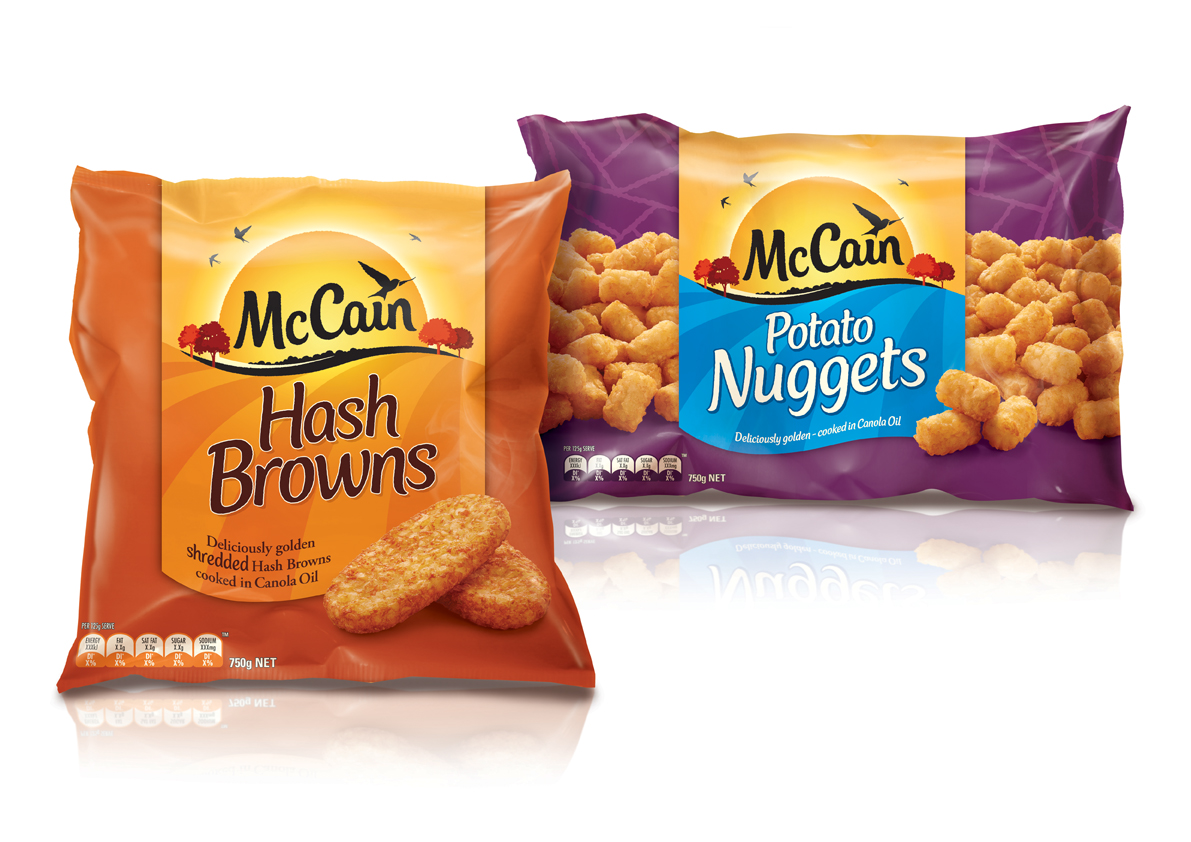McCain Rebrand – Packaging Of The World