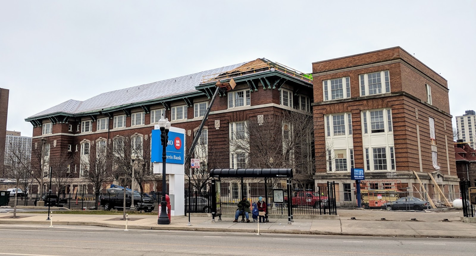 Uptown Update: Stewart School Lofts Conversion Gets New Roof