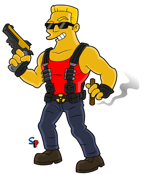 Springfield Punx: Duke Nukem