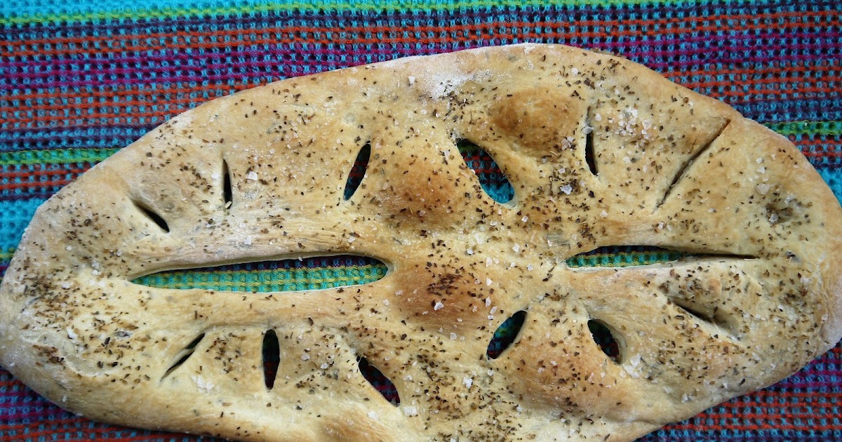 Clockwatching Tart: Fougasse - Herbed Bread