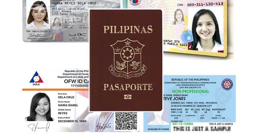 List Of Acceptable Valid Ids In The Philippines