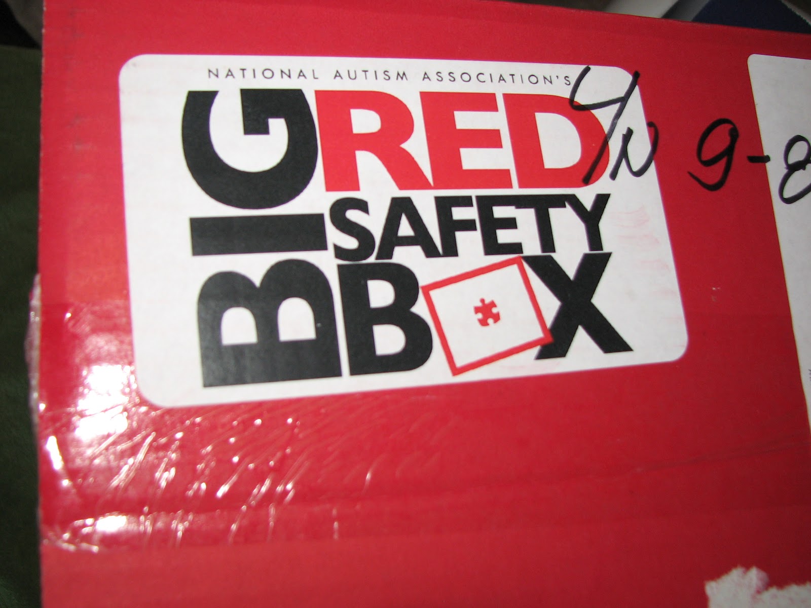 My Unique Flowers: Big Red Safety Box ... take 2