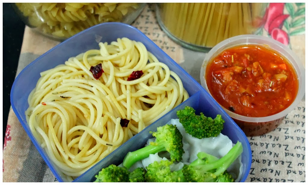 Satu Sisi Dunia..: Spaghetti in Bento Box