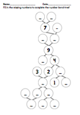 Number Bond Trees! Singapore Math
