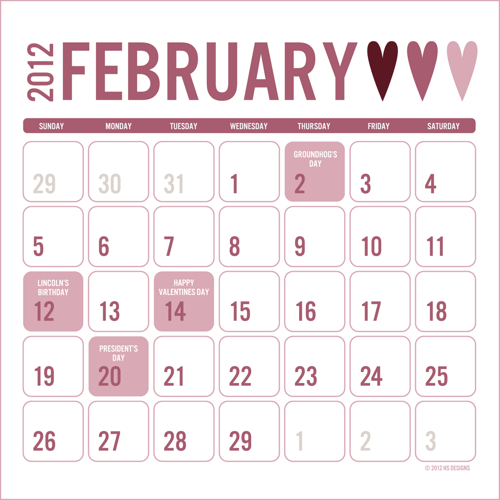 the things hannah loves: Happy February!