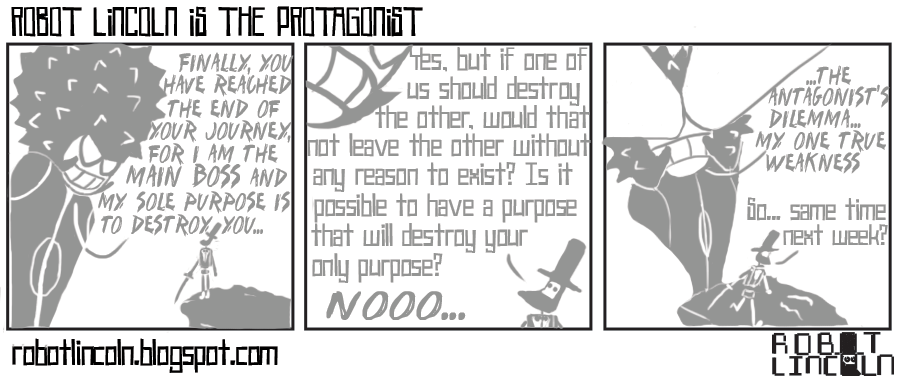 Robot Lincoln: Robot Lincoln is the Protagonist