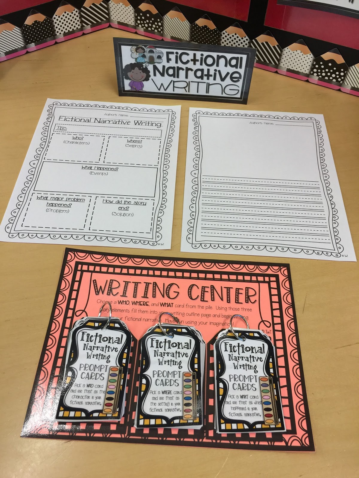 Teaching With Terhune: Writing Center Board with Tons of Activities for ...