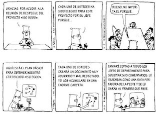 El principio de Dilbert: ISO 9000