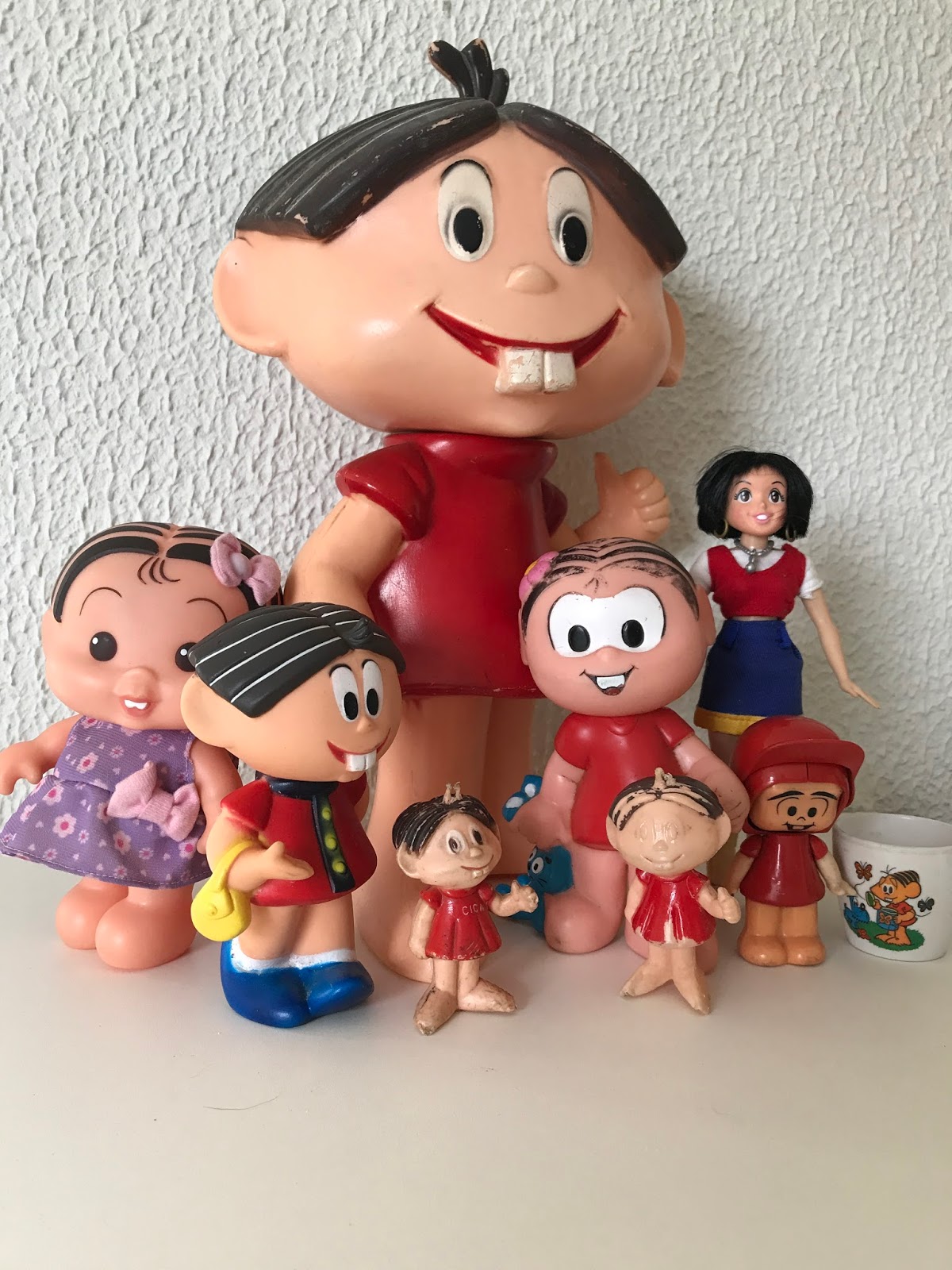 Ana Caldatto : Coleção Antiga Boneca Mônica e sua Turma