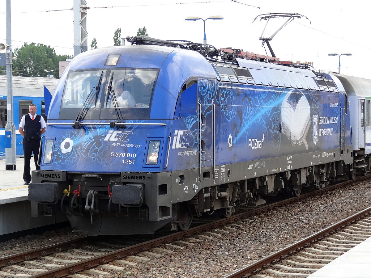 Siemens Eurosprinter ES64U4 czyli Husarz | Torowy