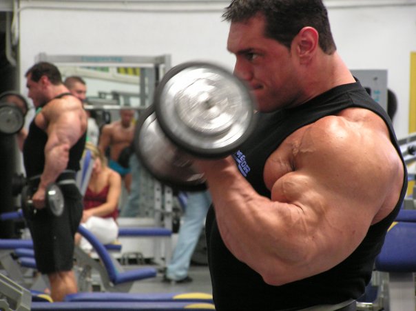 Muscle Lover: Freaky biceps!
