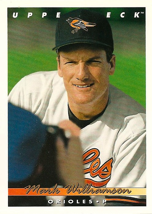 Orioles Card "O" the Day: Mark Williamson, 1993 Upper Deck #722