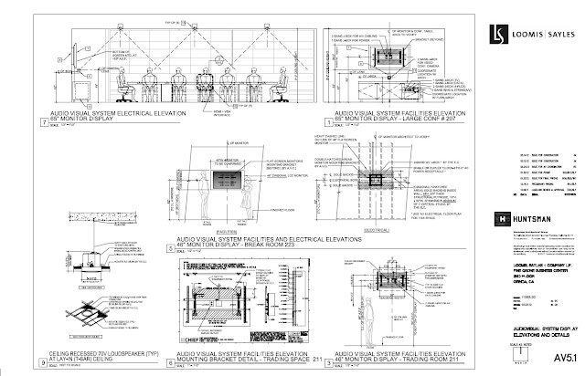 ARCXEN CAD Design Studio: Audio Visual Engineering Drawings
