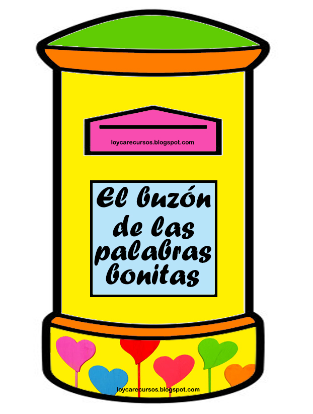 RECURSOS DE EDUCACIÓN INFANTIL: EL BUZÓN DE LAS PALABRAS BONITAS