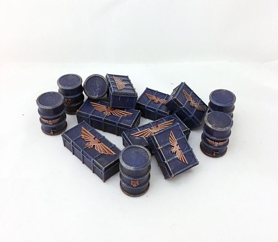 Sword of templar: Terrain Showcase - Games Workshop containers from ...