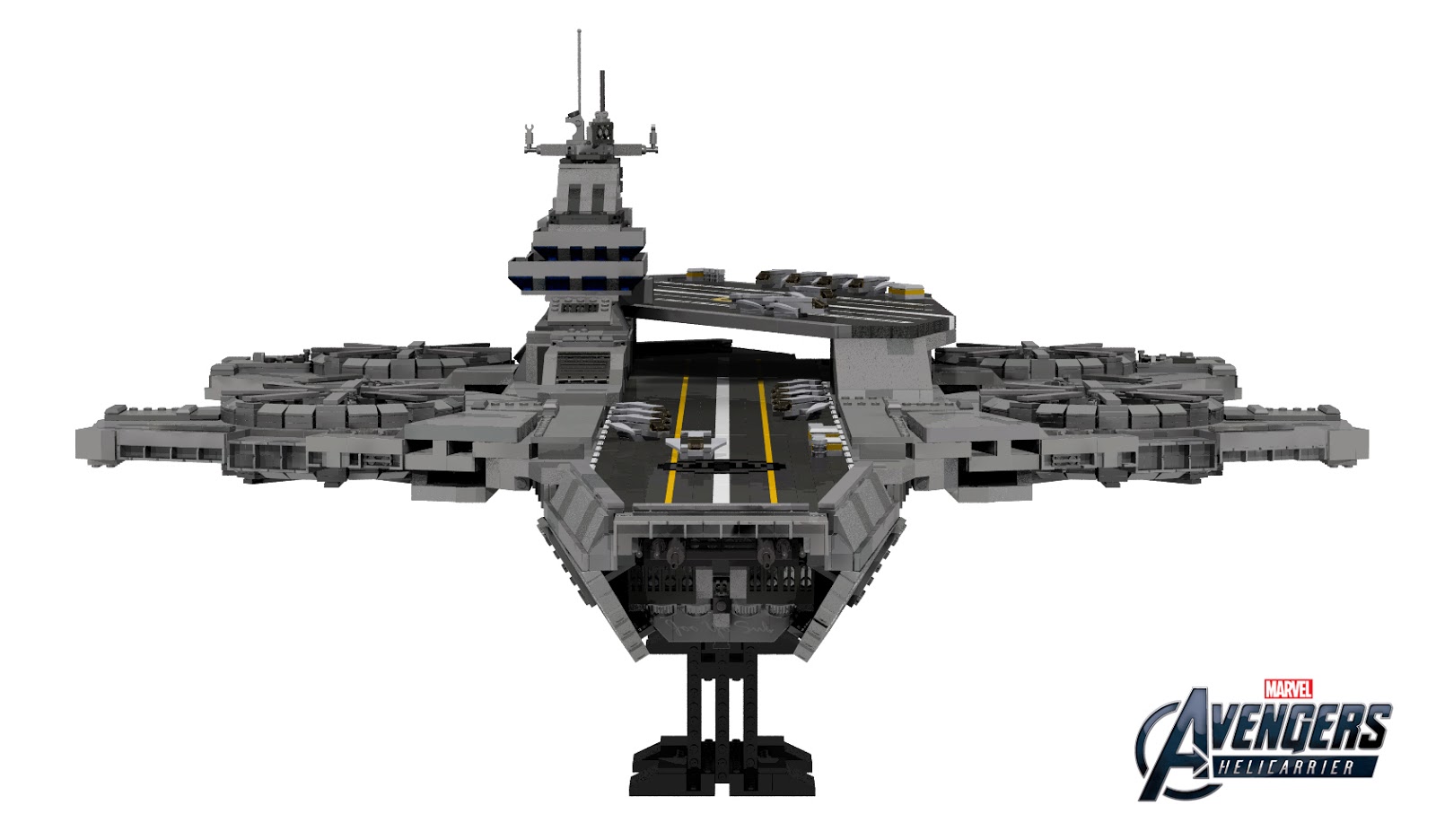 The Brickverse: Helicarrier gets to Ideas review