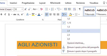 Come formattare documento Word: tabulazioni, rientri, interlinee e ...