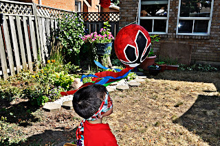Human Cyborg Relations: DIY: Power Ranger Papier Mâché Pinata