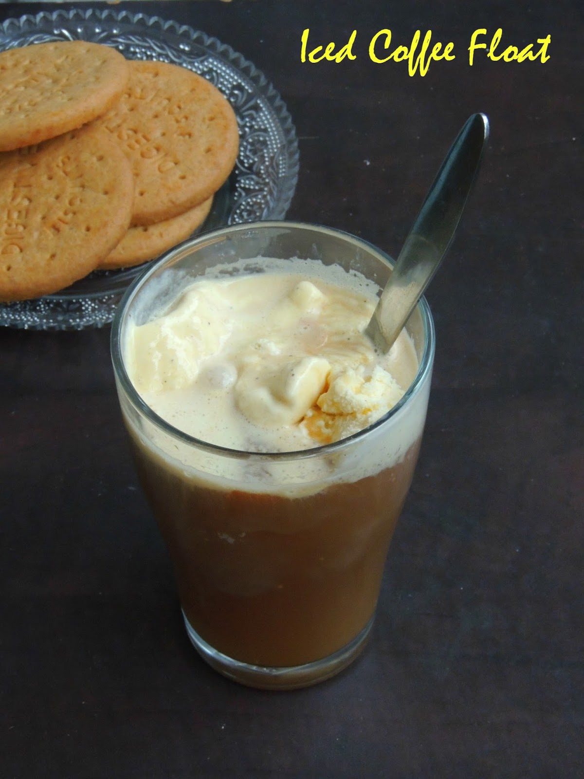 Priya's Versatile Recipes: Iced Coffee Float