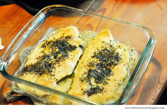 Baked Fish with Olive Oil and Spices