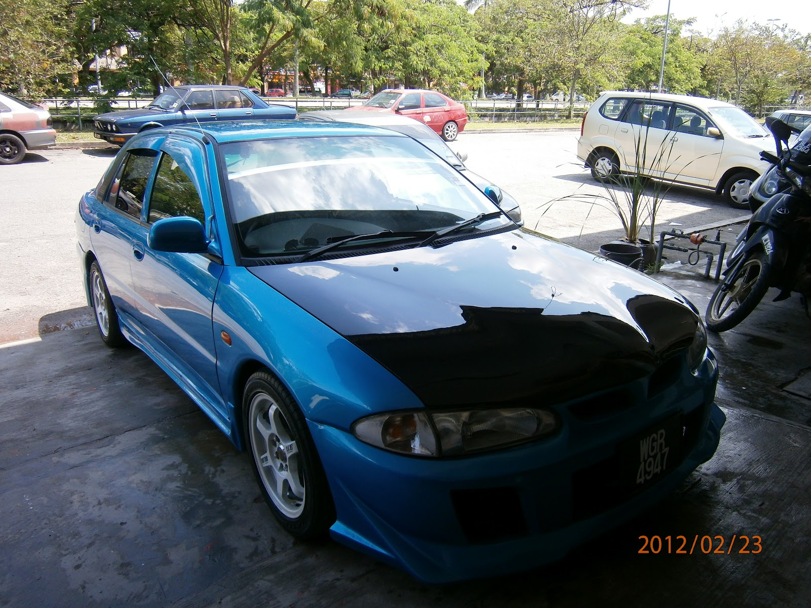 Cool Running Bodyworks & Spray: Wira Pearl Blue