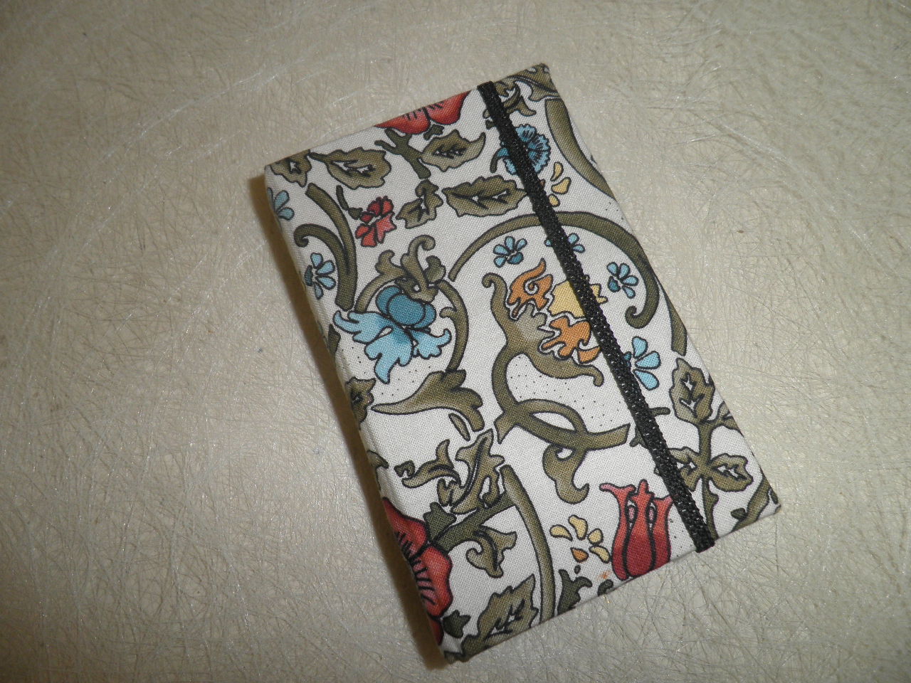 cartón papel cuero: CARTERA DE TELA PARA TARJETAS