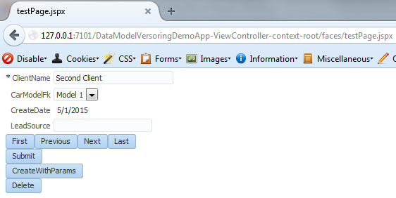 Kamil Krasowskis Blog: data model versioning in time using Oracle ADF 12c