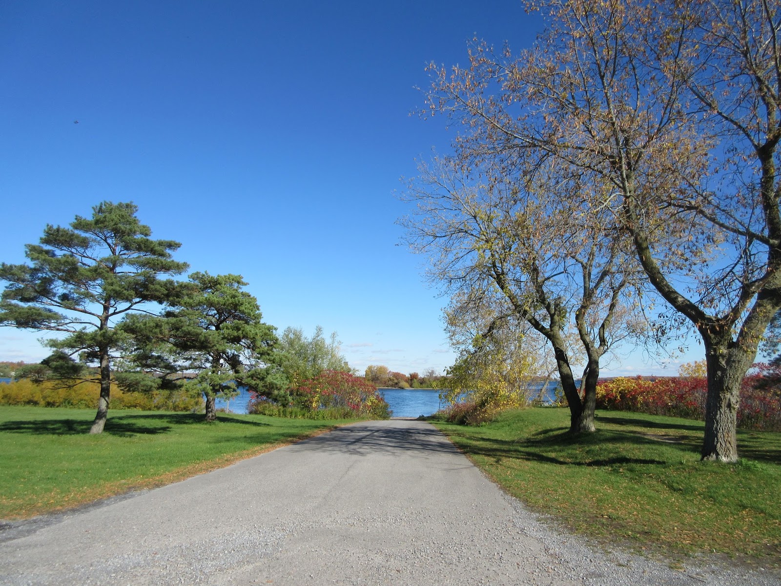 Marlene's Space: Visiting the Long Sault Parkway in Fall