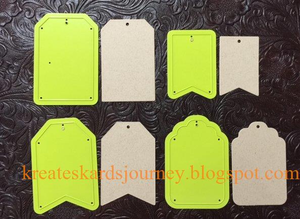 KreatesKards Journey: Making Tags for the Holiday Using Everyday Tags ...