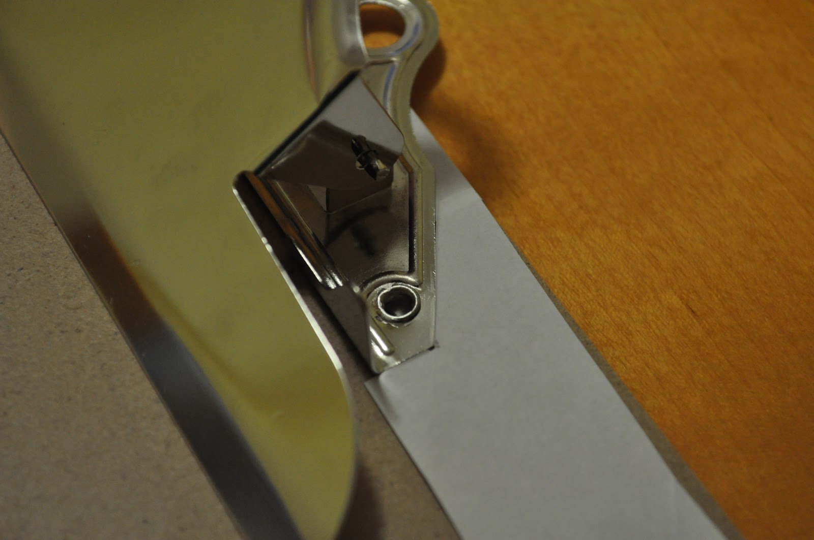 Happiness Is Homemade: Clipboard Hardware Template