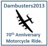 Dambusters Motorcycle Ride 2012 for Help for Heroes.: Simple logo for ...