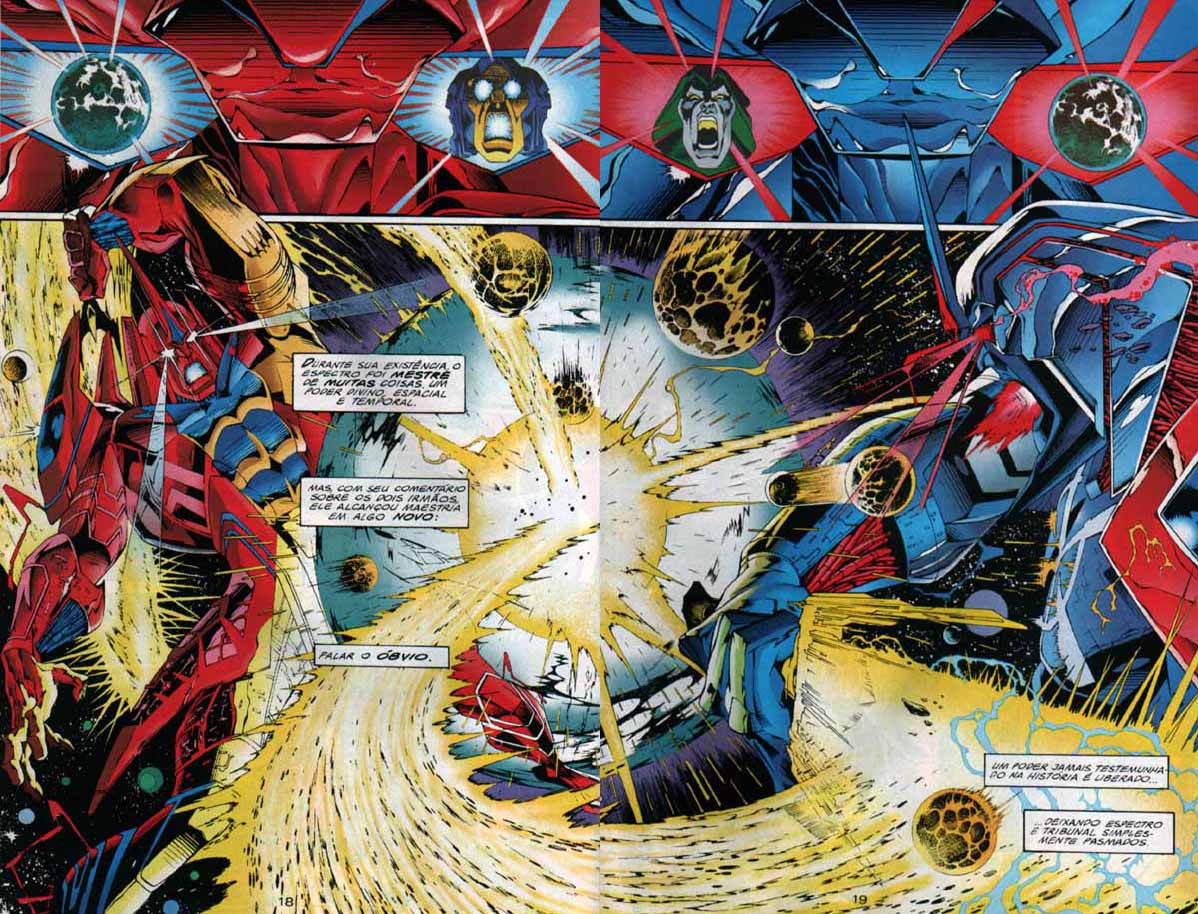 superheroes Forever: Personagens nível Hiperversal