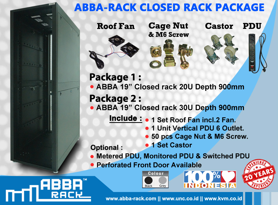 Distributor Tunggal ABBA-RACK - PT. Uni Network Communications: Closed ...