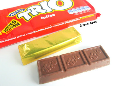 Grocery Gems: It's Back! TRIO Toffee Chocolate Biscuit Bar