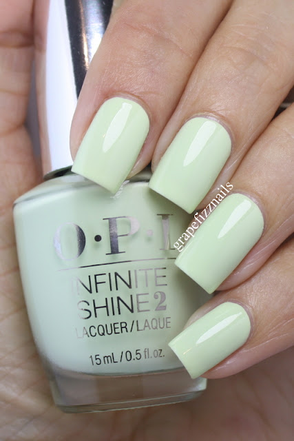 Grape Fizz Nails: OPI Infinite Shine Summer Collection 2015