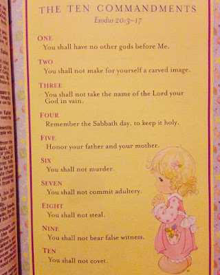 Cantos y Oraciones: THE TEN COMMANDMENTS