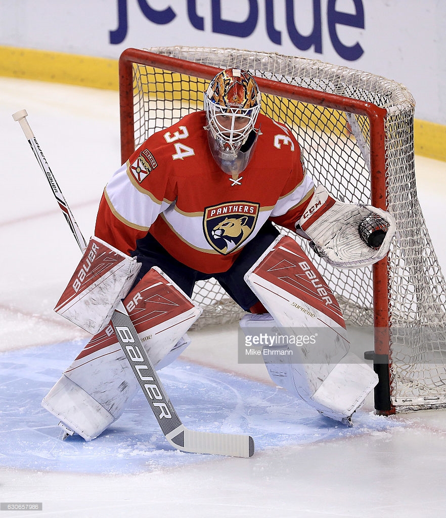 I Love Goalies!: James Reimer 2016-17 Mask