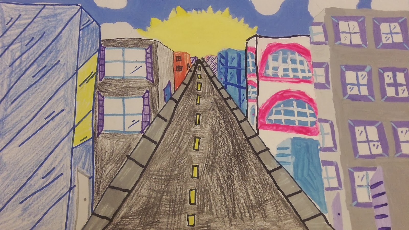 Cook-Wissahickon Art Department: One Point Perspective