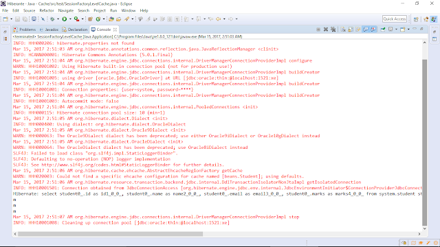 Exception in thread "main" org.hibernate.service.spi.ServiceException: Unable to create ...