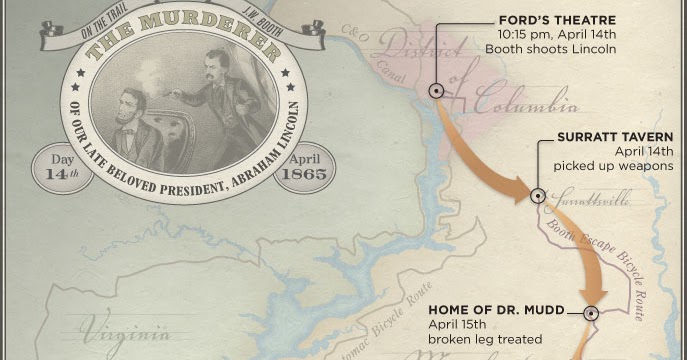 Booth Zombie Pic: John Wilkes Booth Escape Route